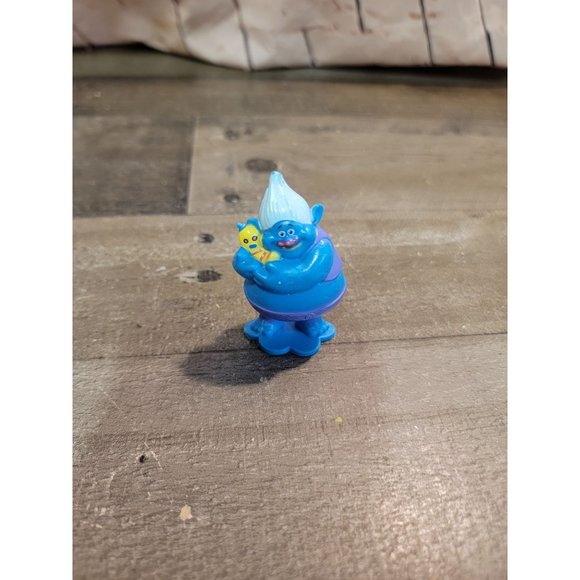 Disney | Toys | Blue Trolls Biggie Dwa Toy Figure Worm | Poshmark